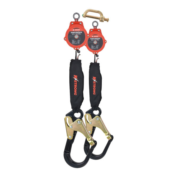 KStrong UFS356002D Micron Dual 6 ft. SRL with Large Aluminum Rebar Ho ...